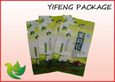 China Plásticos reconectables del té se levantan la impresión del fotograbado de las bolsas con la cremallera en venta