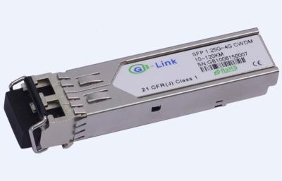 Cina Modulo ottico 1.25Gb/s 160KM del ricetrasmettitore della multi di modo fibra di SFP CWDM BIDI in vendita