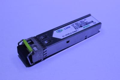 Cina fattore forma del ricetrasmettitore a fibra ottica di 1550nm sfp piccolo pluggable in vendita