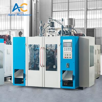 China Automatic Jerry Can Blowing Machine 4Ltr 5Ltr Extrusion Pet Plast Blowing Machine for sale