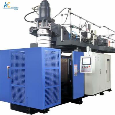 China 120kg/H Plastic Extrusion Blow Molding Machine 5 Zone Water Tank Blow Moulding Machine for sale