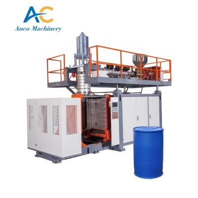 China 200L-300L HDPE Blow Molding Machine Plastic Drum Making Extrusion PC PE PP Processing Featuring Motor Engine Bearing Core for sale