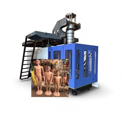 China Plastic human model Extrusion blow molding Machine HDPE PP human model Blowing molding Machine for sale