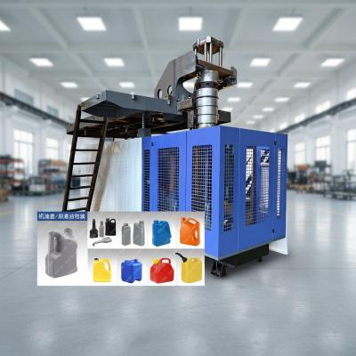 China Full Automatic Extrusion PET PP Engine Motor HDPE Plastic Drum 5 Gallon Blow Molding Machine 25L 50L with Low Price for sale