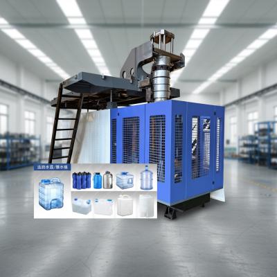 China 20L Capacity Automatic Extrusion Blow Molding Machine with Mitsubishi PLC for PP PE HDPE Jerrycans for sale