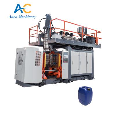 China Automatic PET Plastic Extrusion Blow Molding Machine with Mitsubishi PLC and 380V for Detergent Bottles for sale