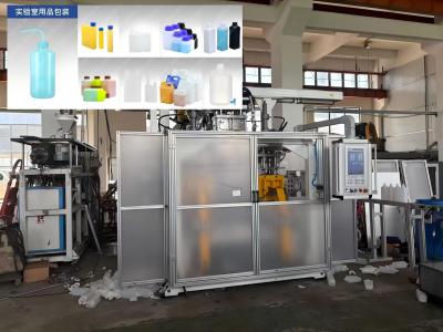 China Automatic Extrusion Blow Molding Machine with 30L Oil Tank Capacity and 160-200kg/h Output for Jerrycan Production for sale