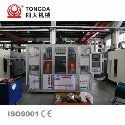 Cina Estrusione di plastica del macchinario dello stampaggio mediante soffiatura dell'HDPE idraulico 12L completamente automatica in vendita