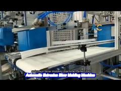 plc automatic extrusion blow molding machine for 20ltr jerry can single station blowing