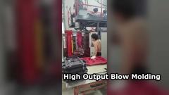 ANCO Plastic toolbox Extrusion Blow Molding Machine High Output Production
