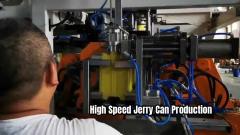 High Efficiency Jerry Can extrusion blow molding machine