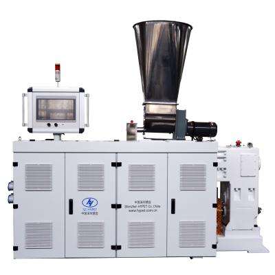 China Plastic PVC Conical Twin Screw Extruder for 65/132 55/120 51/110 45/100 mm for sale