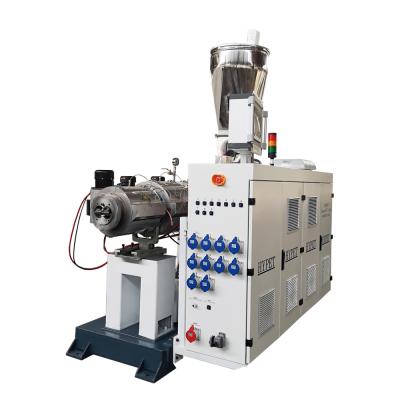 China 65/132 80/156 80/173 92/188 Conic Twin Screw Extruder For PVC Pipe And Profile For High Speed for sale