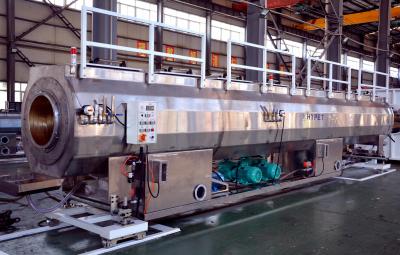 China HYPET High Output PVC Big Size Pipe Production Line315/400/500/630mm Pipe Making Machine By ZS92/188 Conic Twin Extruder for sale