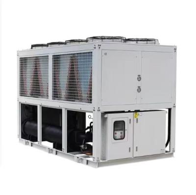 China Industrial Air Conditioning Solution Air Cooled Water Chiller HYSC-75A In Screw Type for sale