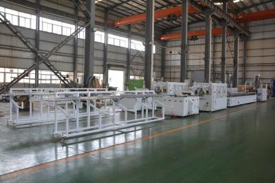 중국 심천 HYPET 원스텝 PE WPC 데크 제조 압출기 라인, WPC 공동 압출 생산 라인 제조업체 판매용