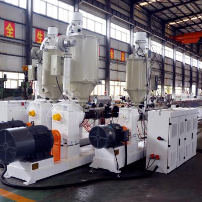 China Línea de producción de tuberías PPR 20-63 de Shenzhen HYPET, máquina para fabricar tuberías de tres capas HDPE PE de 20-1200 mm en venta