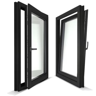 China Línea de producción de fábrica de perfiles de marcos de ventanas y puertas de alta capacidad de PVC/UPVC/WPC, línea de extrusión de perfiles de ventanas abatibles y correderas, máquinas para la fabricación de perfiles de plástico en venta