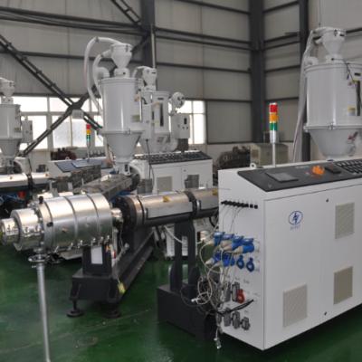 中国 シェンゼンHYPET 高効率のPPRパイプエクストルージングラインのシングルスクリューエクストルーダー 販売のため