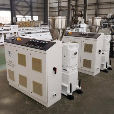 中国 深?? HYPET 標準 単螺紋 挤出機 PP PS ABS PE PVC 材料の挤出用 販売のため