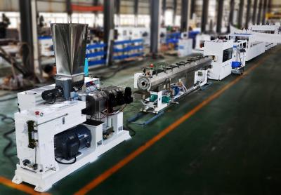 중국 첸젠 HYPET 고효율 고속 110-200 PVC 파이프 생산 라인 판매용