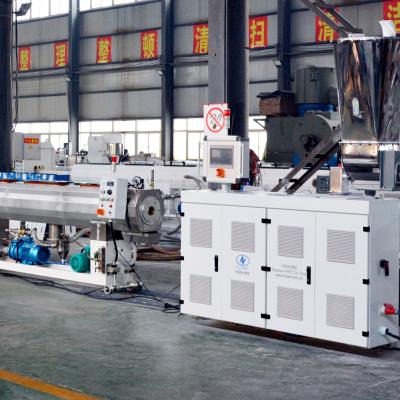 중국 첸젠 HYPET 고효율 고속 110-200 PVC 파이프 생산 라인 판매용