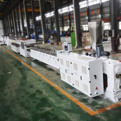 중국 심천 HYPET 90-110 PVC 이중/쌍관 파이프 생산 라인 판매용