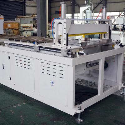 China 600/700/800mm PVC WPC Door Production Line Extrusion Machine 140/180/220mm Door Frame Profile Door Hot Stamping Carving Machinery for sale