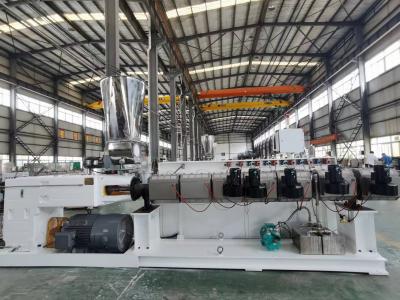 China Shenzhen HYPET PS75/38  95/38  125/38 High Efficient And High Speed Parallel Twin Screw Plastic Extruders for sale