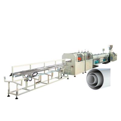 China PVC Pipe Extrusion Line 20-63mm with 500kg/h Output Capacity and 380V Power System for Industrial Manufacturing for sale