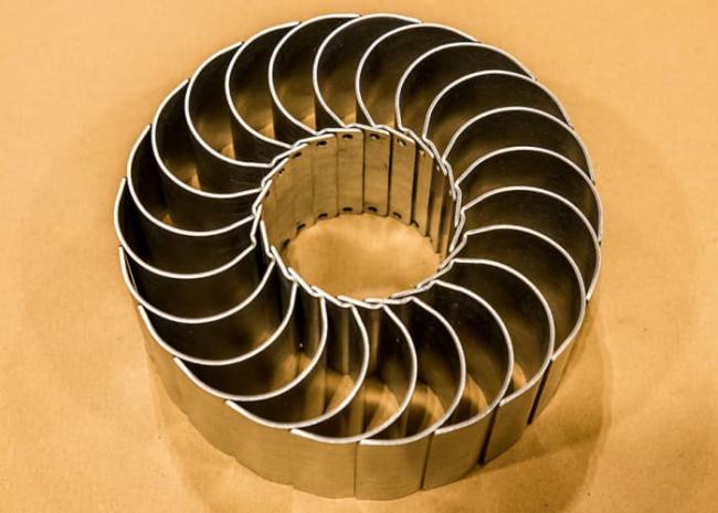 Precision CNC bent metal parts with smooth surface finish