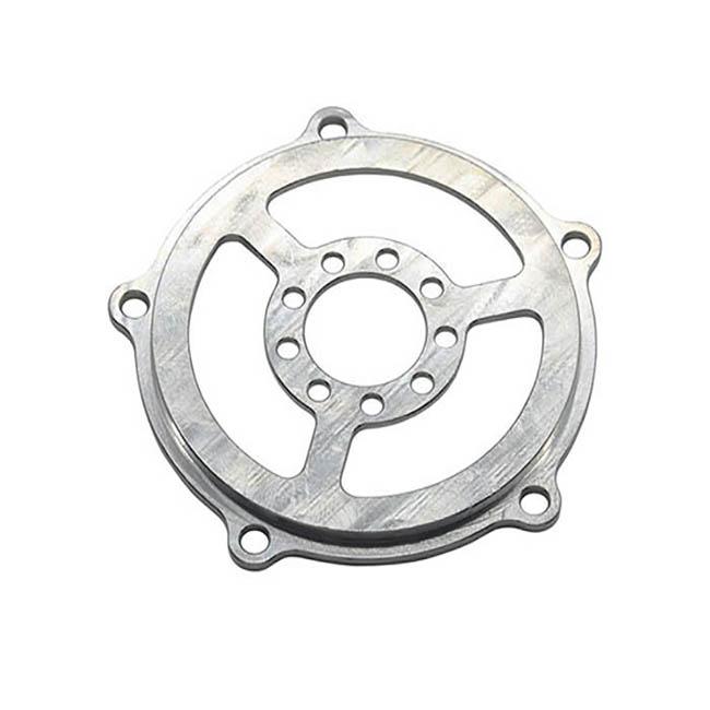 CNC laser cutting machine in operation