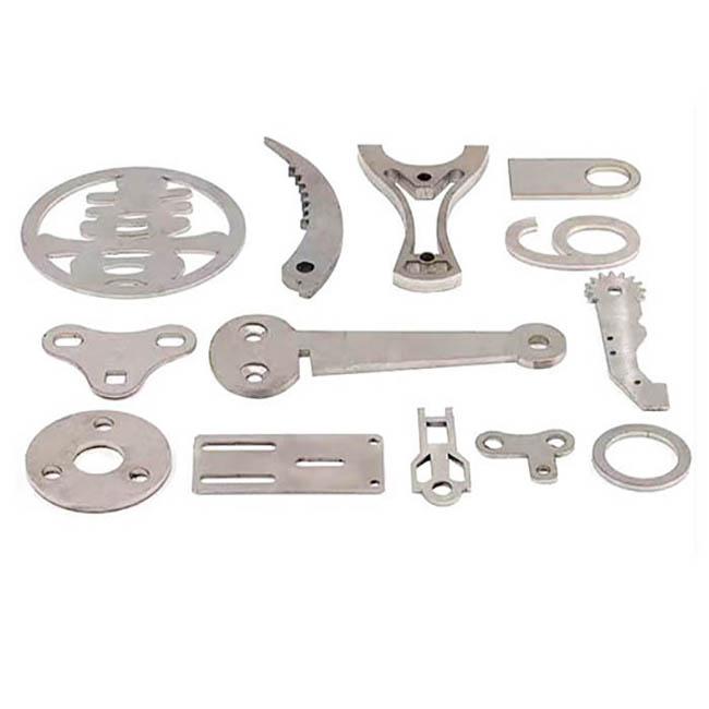 Laser cutting brass parts sample