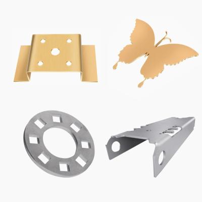 China Lowcost Custom Sheet Metal Fabrication Metal Parts Aluminum 6061 7075 5052 7050 Metal parts custome surface finish for sale
