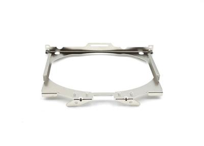 China Custom logo plaat metalen vervaardiging met precisie messing zink cnc laser snijonderdelen Te koop