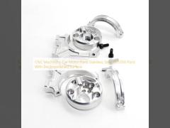 CNC Machining Car Motor Parts Stainless Steel SUS304 Parts With Electropolished Surface
