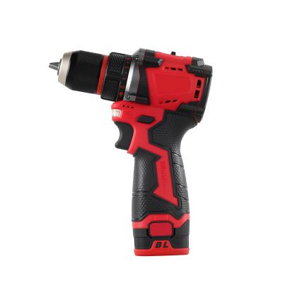 China High Torque Professional Grade Cordless Drill Lithium Ion Battery Variable Speed LED Light 25mm Max Drilling for Construction for sale