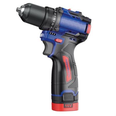 China 16.8V 2.0Ah Variable Speed Brushless Motor Cordless Drill with Keyless Chuck Professional Grade Metal Adjustable Torque for sale