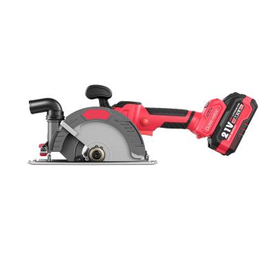 China Professional Grade Electric Cordless Circular Saw 21V 165mm Rounded Blade Lithium-Ion Tool 6500 RPM WII-YJ1651 for sale