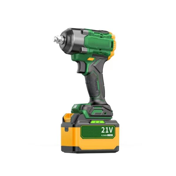 Quality Electric Impact Wrench Professional Grade Cordless Lithium-Ion 21V with 600Nm Max Torque for Industrial & Automotive Use for sale