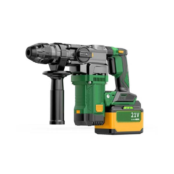 Quality Cordless Lithium-Ion Rotary Battery Brushless Hammer Professional Heavy Duty  for Demolition for sale