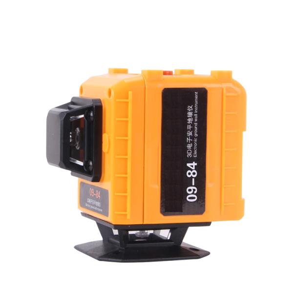 Quality WII J09 84 Industrial Grade Green Laser Level 3D Self Leveling Wall and Floor Instrument with 15m Range & 2400mAh Battery for sale