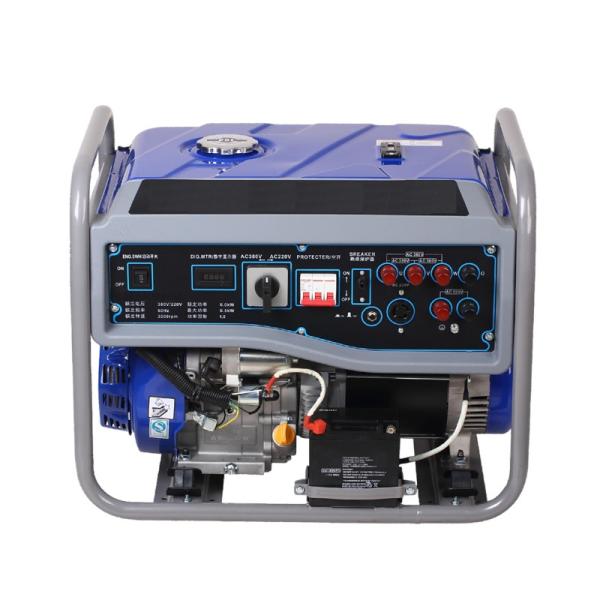 Quality WII-HN9500SE-D 8kW Gasoline Generator for Home Backup 25L Fuel Tank 7H Runtime Hand/Electric Start 439CC/459CC 220V/380V for sale