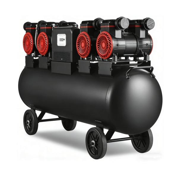 Quality Oil-Free High Efficiency Air Compressor/Air Pressure Machine WII-2-1690x4F150 6400W 420L/Min 0.8MPa 2800rpm for sale