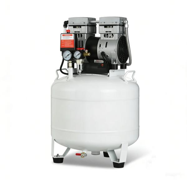 Quality Portable Silent Oil-Free Compressed Air Machine WII-750W-40L Electric 60L/Min Displacement 0.7/0.8MPa Pressure for sale