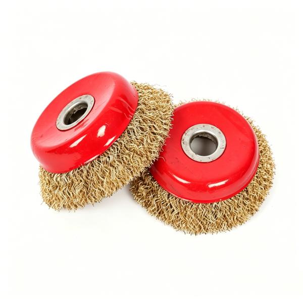 Quality 5 Inch Disk Flat Wire Wheel & Cup Brush Set Stainless Steel 125x16mm Arbor for for sale