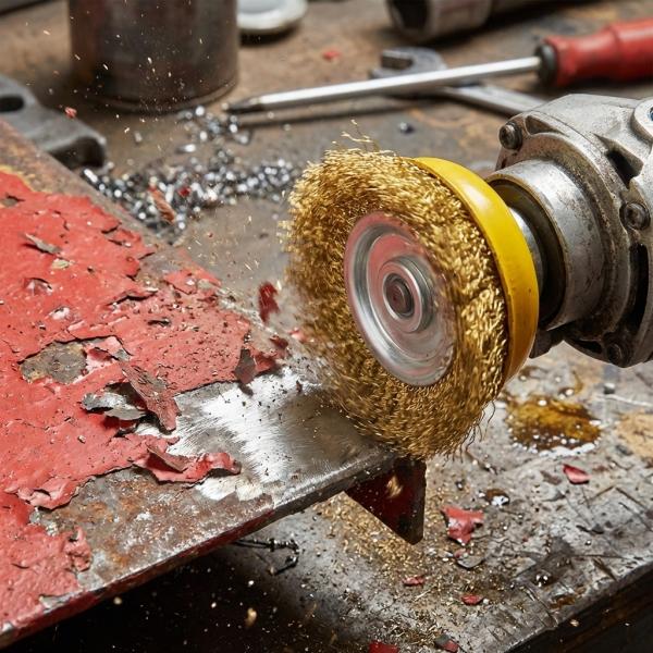 Quality 5 Inch Disk Flat Wire Wheel & Cup Brush Set Stainless Steel 125x16mm Arbor for for sale