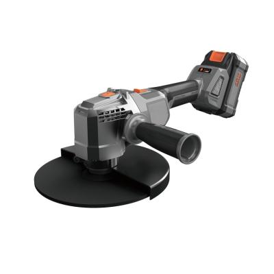 China Professional 40V Brushless Cordless Battery Angle Grinder Direct Drive Outer Rotor 360 Adjustable Guard Cutting Grinding for sale