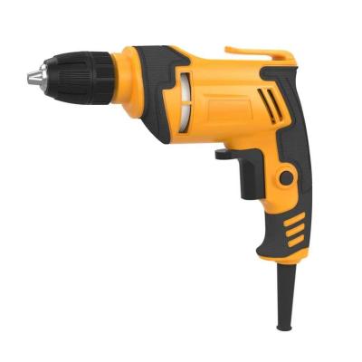 China 10mm Corded Hammer Impact Drill Variable Speed Electric Drill with Auxiliary Handle for Construction DIY for sale