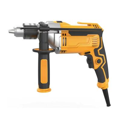 China 13mm Corded Hammer Impact Drill 750W Variable Speed Electric Drill with Auxiliary Handle for Construction DIY for sale
